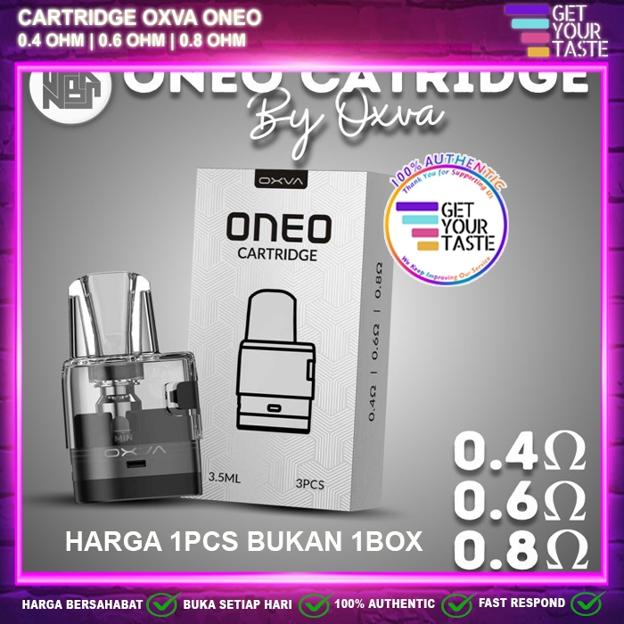 Jual Cartridge OXVA ONEO Pod Kit Authentic Catridge by Oxva Tech ...