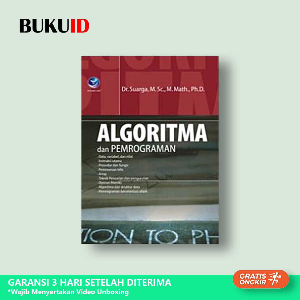 Jual Buku Algoritma dan Pemrograman - Original | Shopee Indonesia