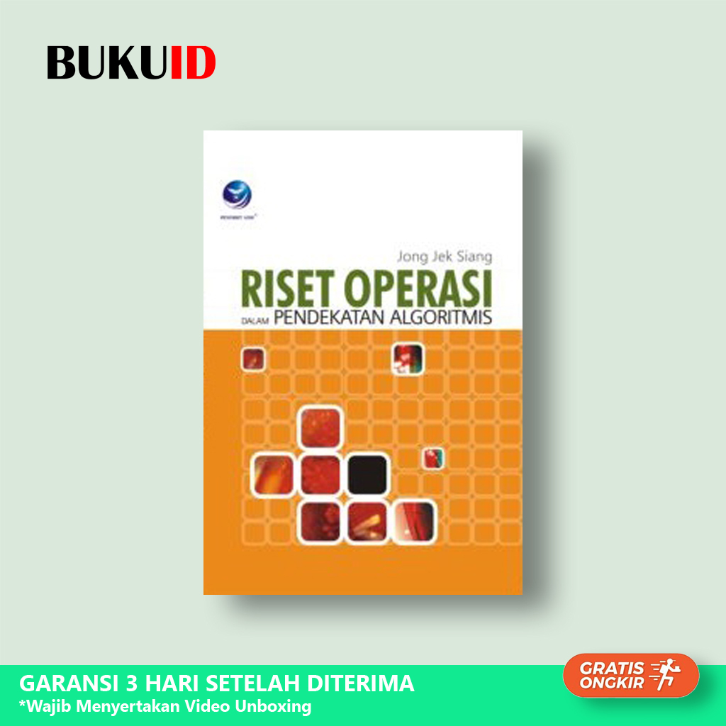 Jual Buku Riset Operasi Dalam Pendekatan Algoritmis - Original | Shopee ...