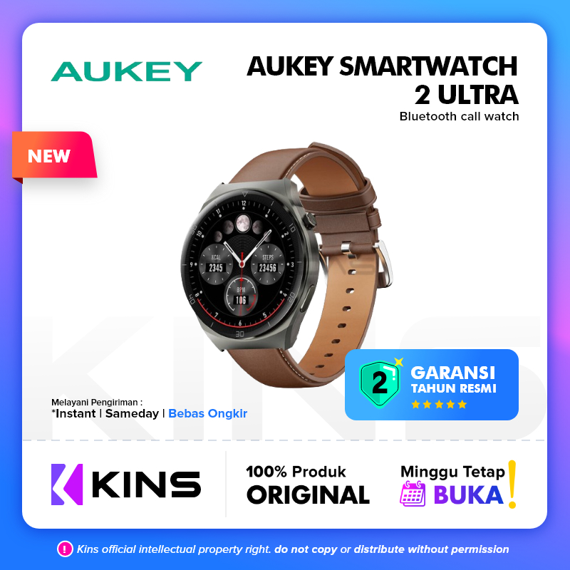 Jual AUKEY Smartwatch 2 Ultra Aukey SW-2U SmartWatch 2 Ultra Bluetooth ...