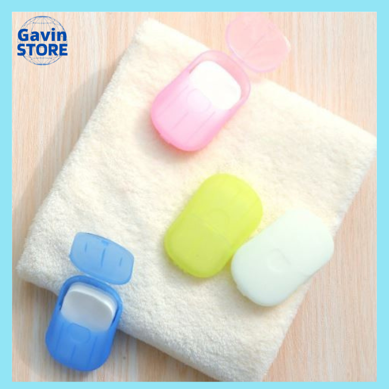 Jual Sabun Kertas Mini Cuci Tangan Praktis Travelling Paper Soap Sabun ...