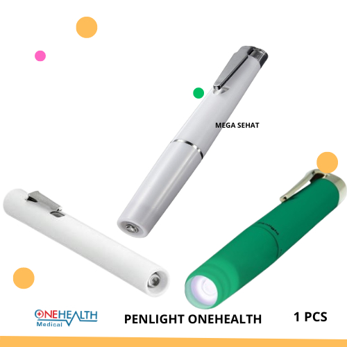 Jual Penlight Onehealth Senter Led Super Terang Medis Medical 1 pcs ...
