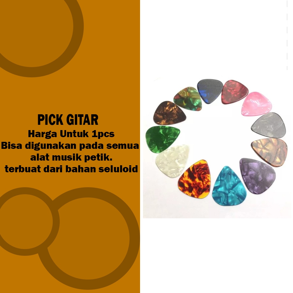 Jual Pick gitar akustik dan elektrik | Shopee Indonesia
