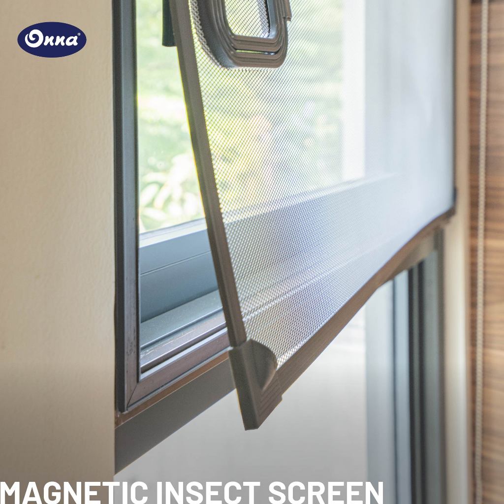 Jual ONNA Magnetic Insect Screen Window (Removable) Kasa / Kawat Anti ...