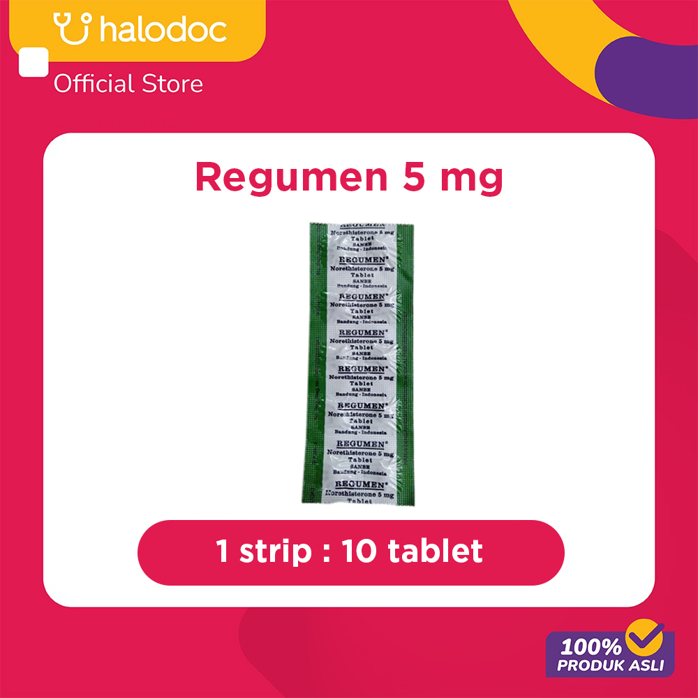 Jual Regumen 5 mg 10 Tablet | Shopee Indonesia