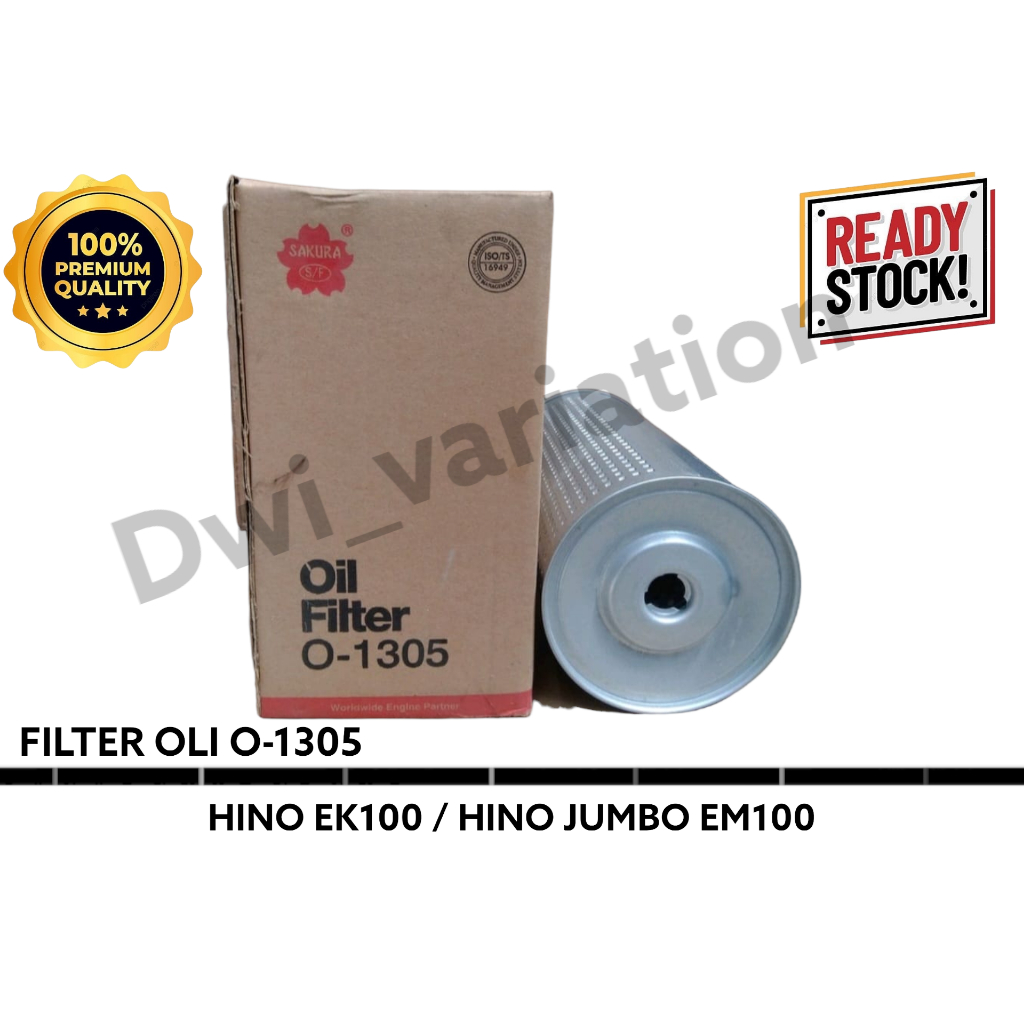 Jual FILTER OLI EK100 / HINO JUMBO EM100 / TRUCK ZM SAKURA O-1305 ...