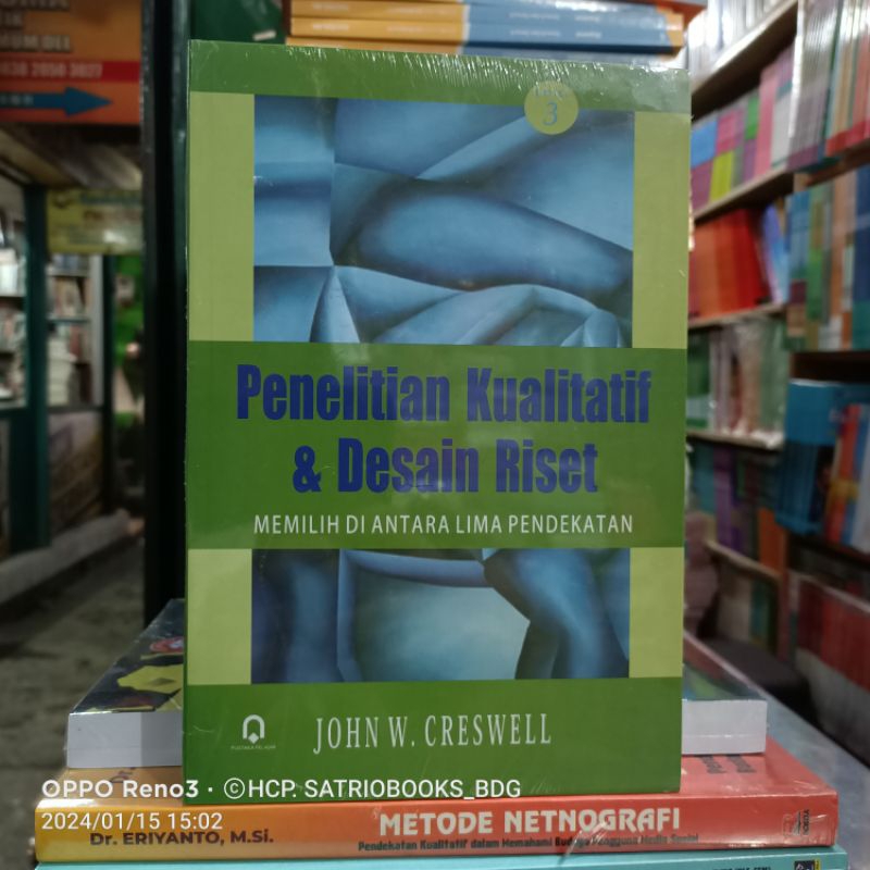 Jual ORI - PENELITIAN KUALITATIF & DESAIN RESEARCH. JOHN W. CRESWELL ...