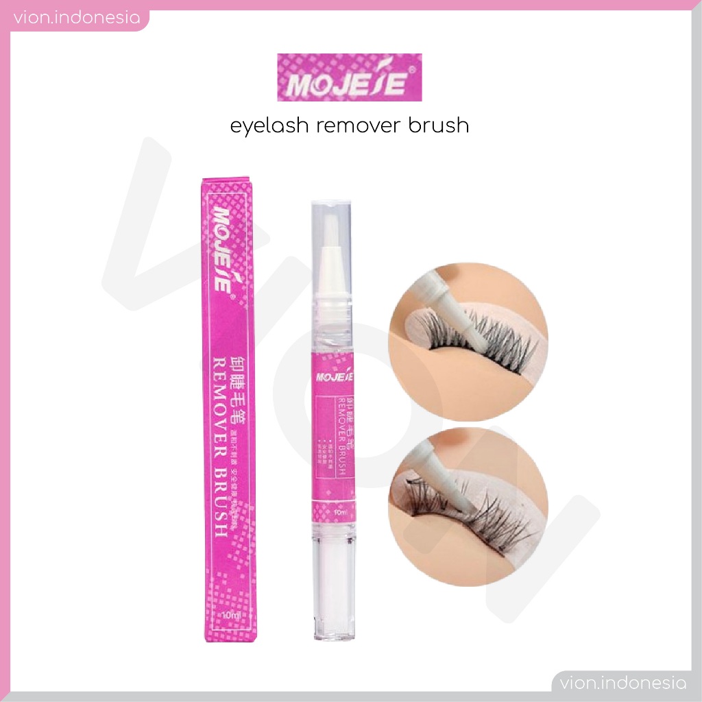 Jual MOJEE Remover Eyelash Extension 10ml Eyelash Remover Brush Remover ...