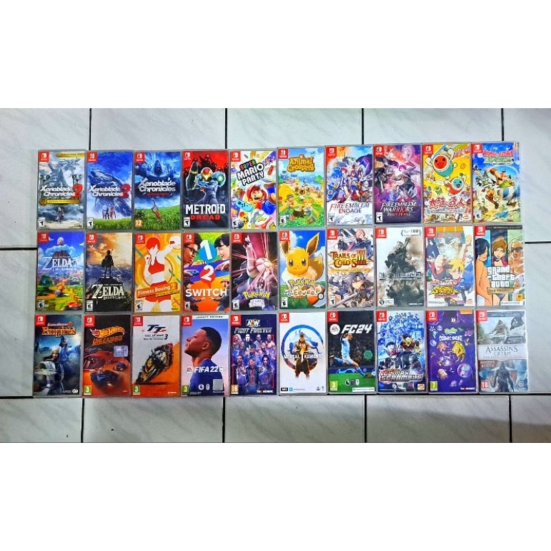 Jual Kaset Game Nintendo Switch Original | Shopee Indonesia