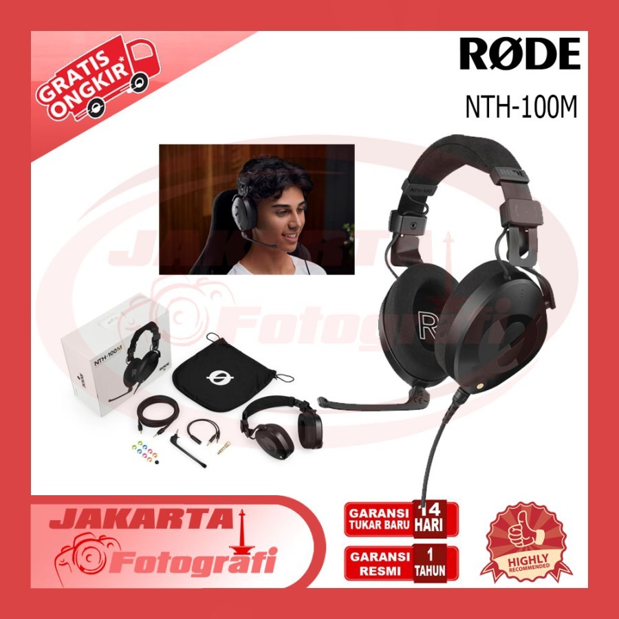Jual RODE NTH-100M Professional Over-Ear Headset (Black) | Shopee Indonesia