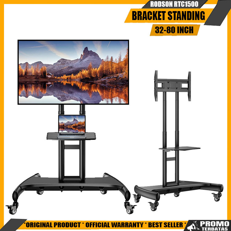 Jual Bracket Standing TV 32 43 50 55 60 65 70 75 80 Inch Rodson RTC1500 ...
