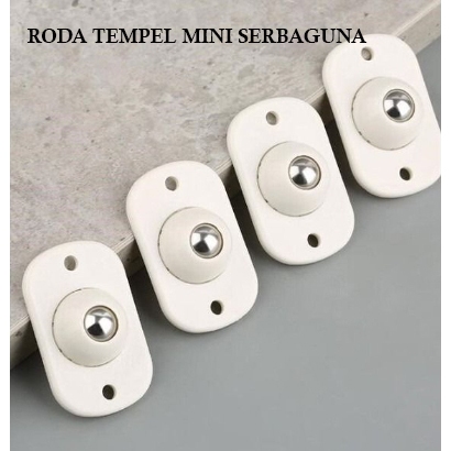 Jual RODA TEMPEL MINI SERBAGUNA / RODA TROLI 360 STAINLESS UNIVERSAL ...
