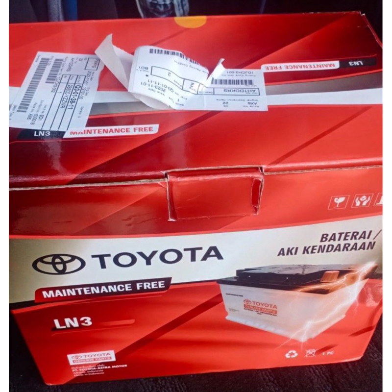 Jual aki Toyota utk inova, fortuner dll | Shopee Indonesia