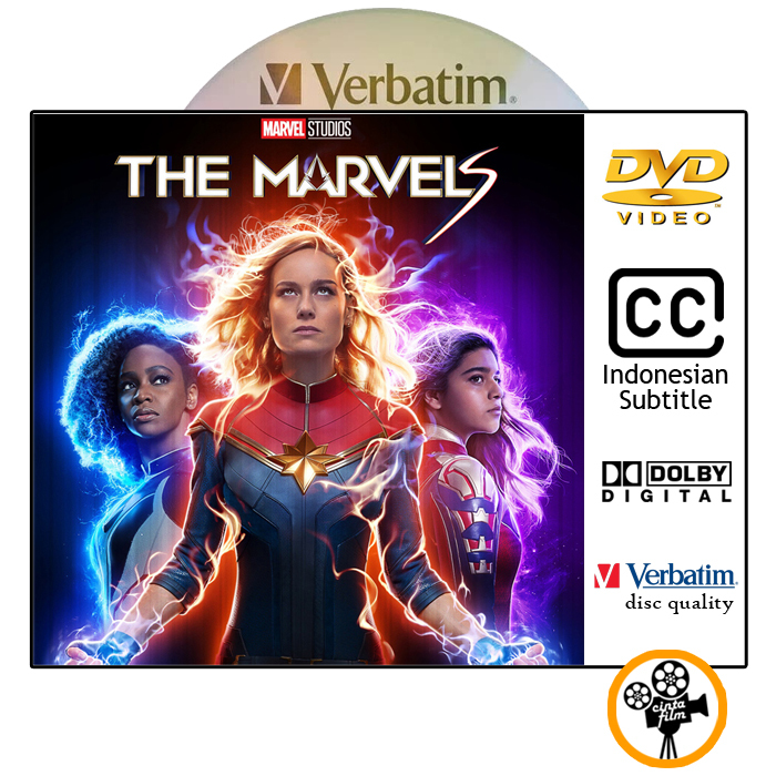 Jual kaset DVD film barat marvel The Marvels (2023) | Shopee Indonesia