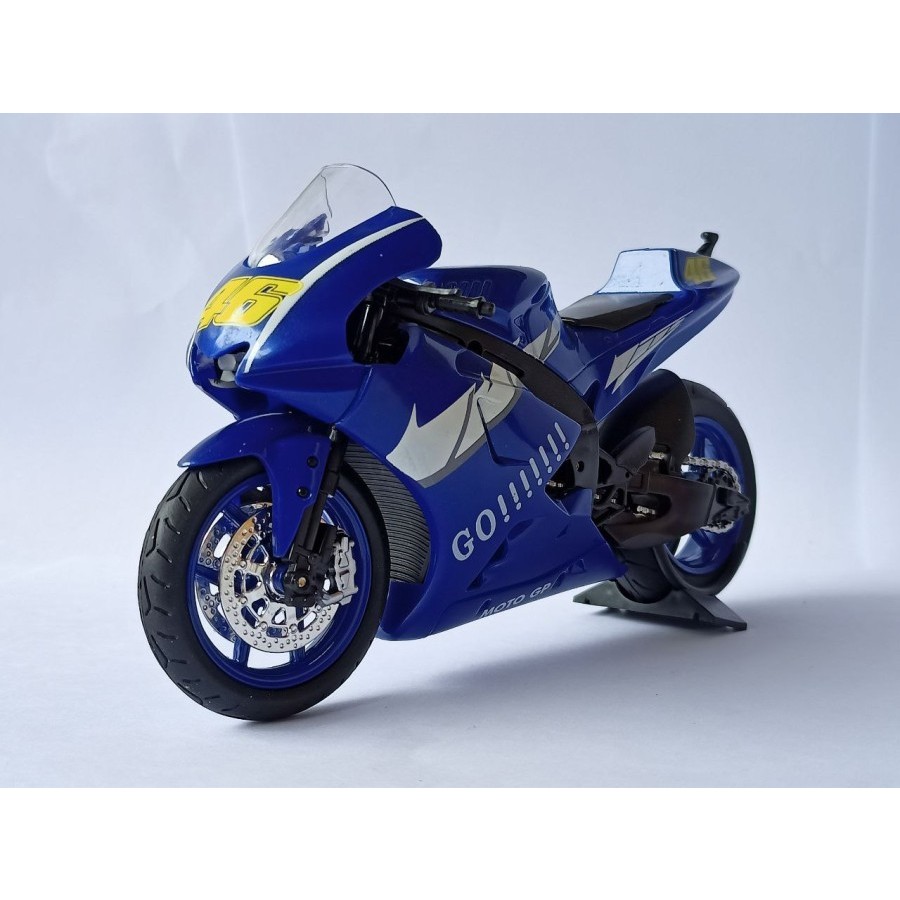 Jual Diecast skala 1:12 MotoGP 46 Valentino Rossi biru miniatur motor ...