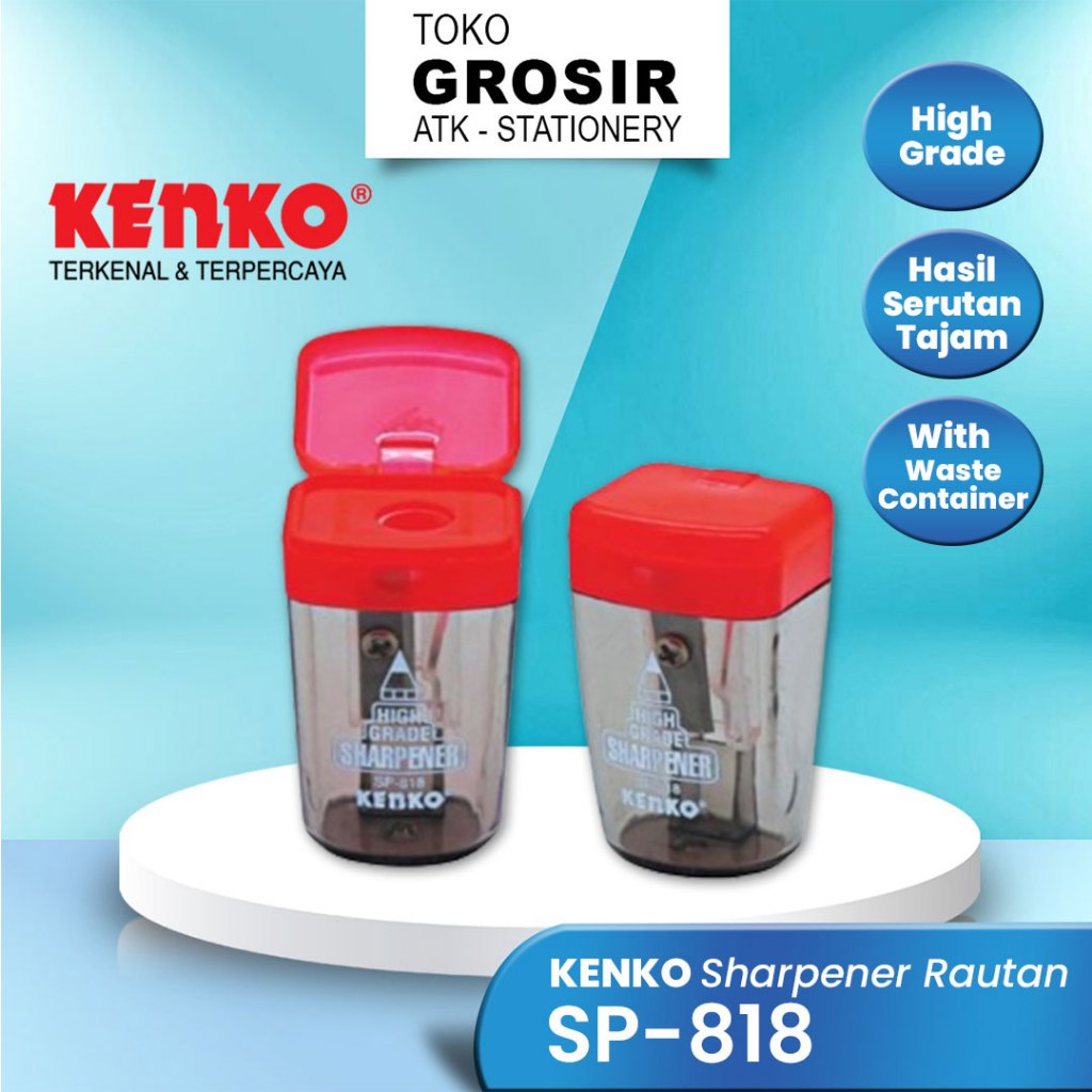 Jual KENKO SHARPENER SP-818 (1 Hole) | Shopee Indonesia