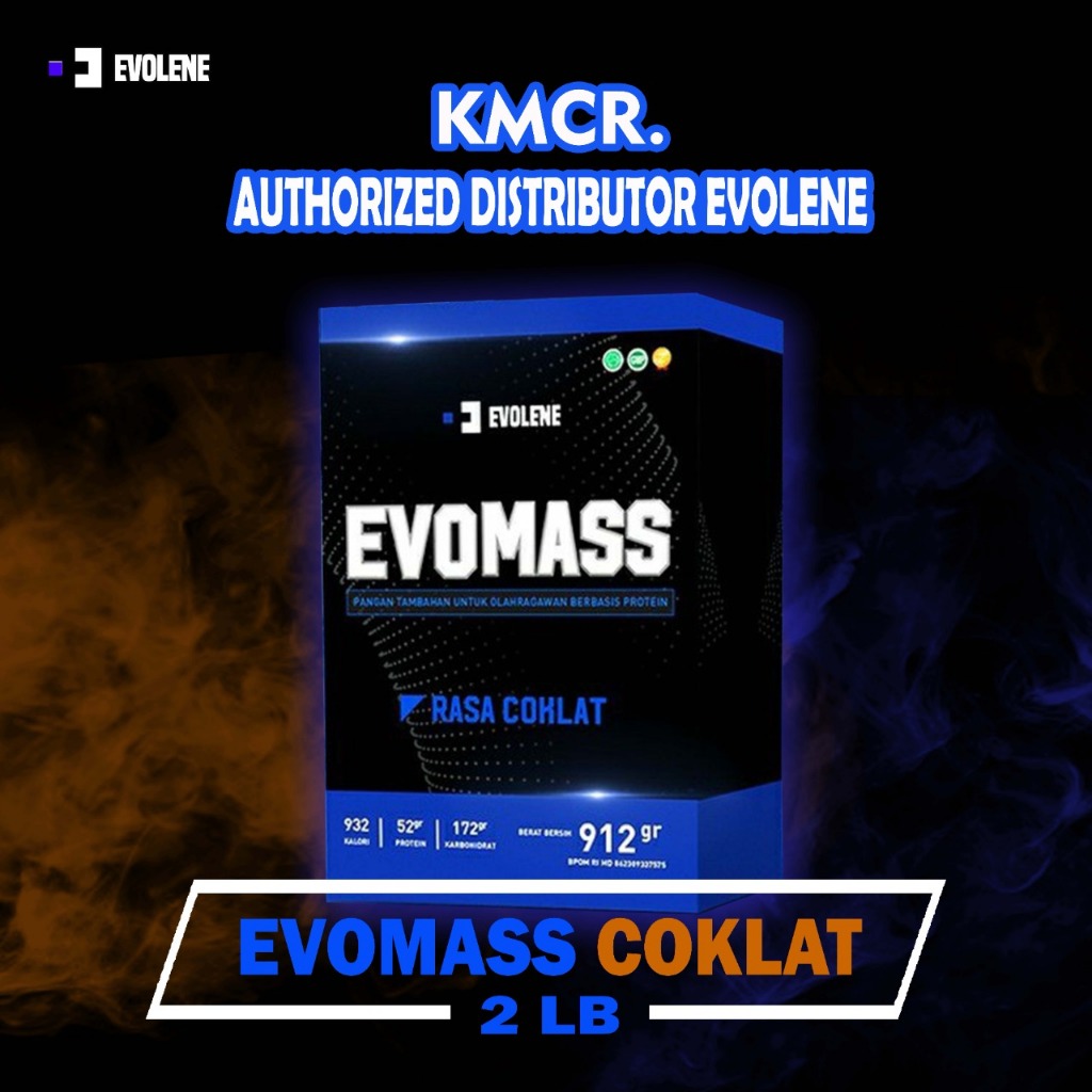 Jual EVOLENE EVO MASS 2LB SUSU EVOMASS EVOLENE GAINER SUSU GYM DAN ...