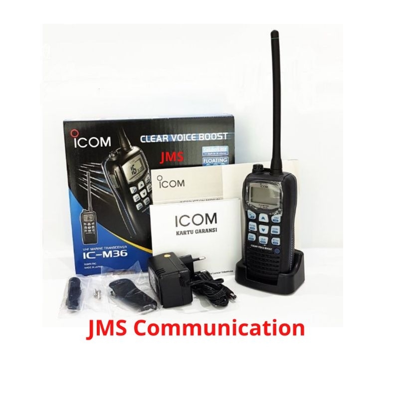 Jual Radio HT ICOM IC-M36 VHF/Icom M36 MARINE | Shopee Indonesia
