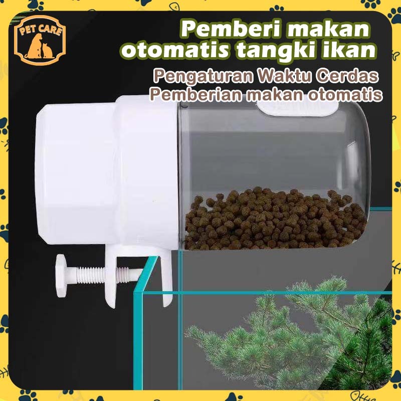 Jual Dispenser Makanan Ikan Aquarium Automatic Food Timer Tempat Makan ...
