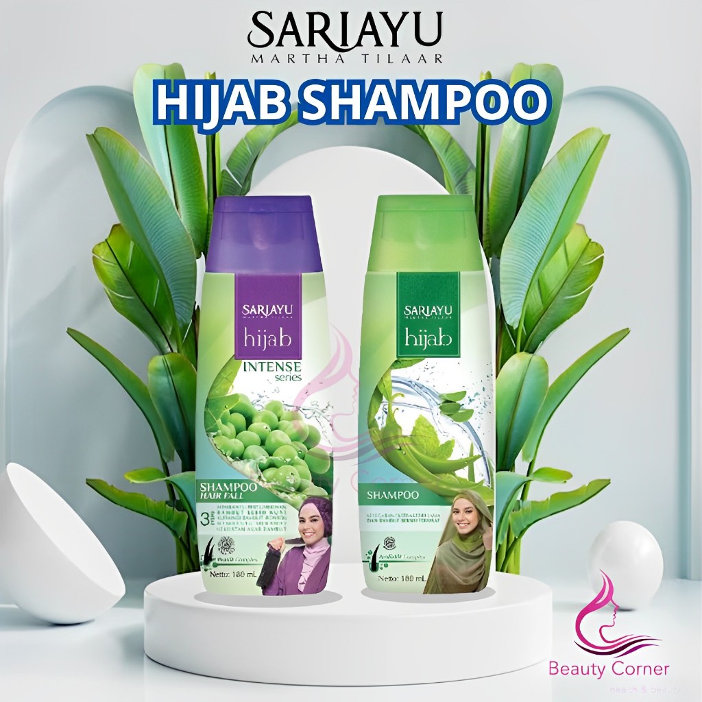 Jual SARIAYU Hijab Shampoo 180ml - Reguler | Hair Fall | Shopee Indonesia