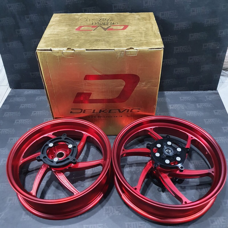 Jual Velg Velek Delkevic Double Disc Max Conneneted DND Xmax Old/New ...