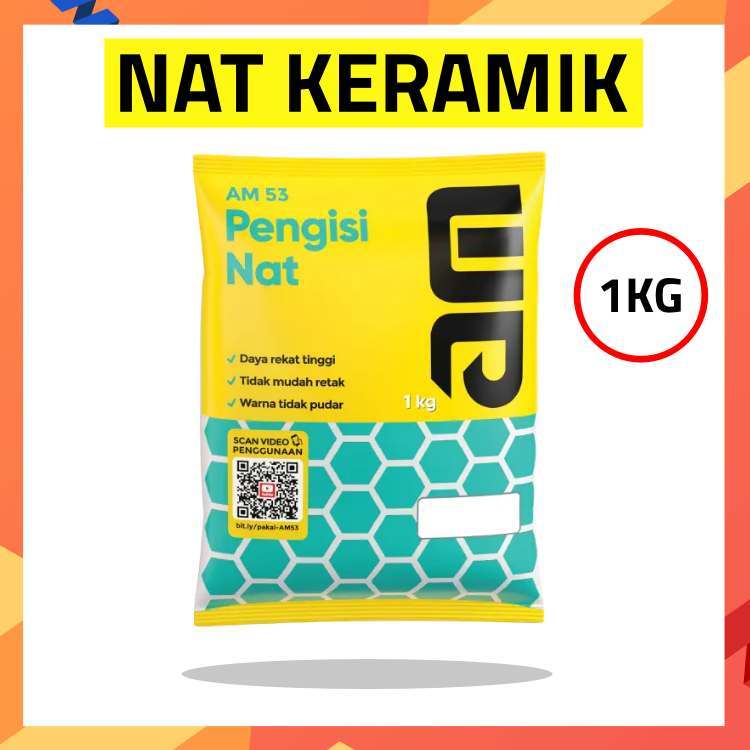 Jual Pengisi Nat Keramik Tile Grout - AM 53 Kemasan Baru | Shopee Indonesia