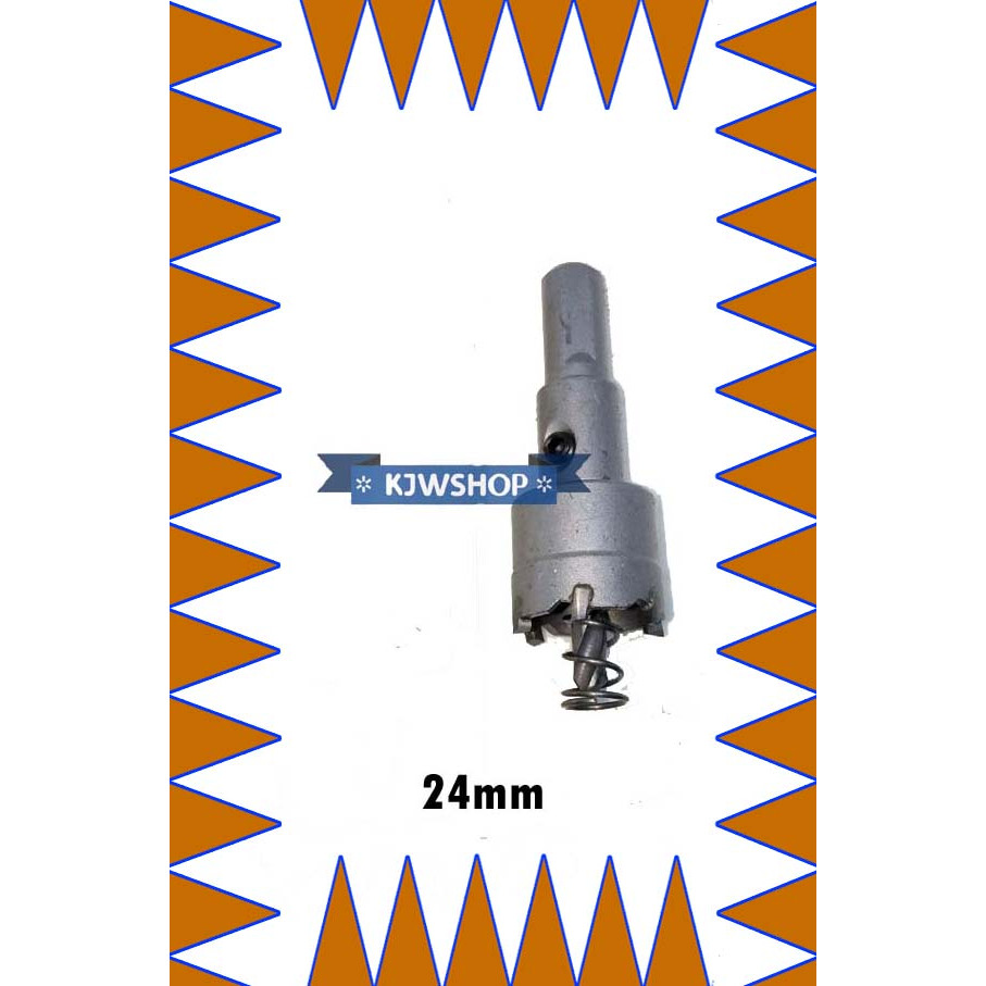 Jual Holesaw 24 mm Hole Saw 24 mm Pelubang Kayu 24mm Mata Bor Kayu PVC ...