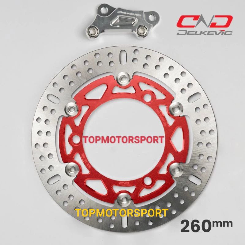 Jual DISC BRAKE DND DELKEVIC 260MM CNC FLOATING NMAX/AEROX PIRINGAN ...