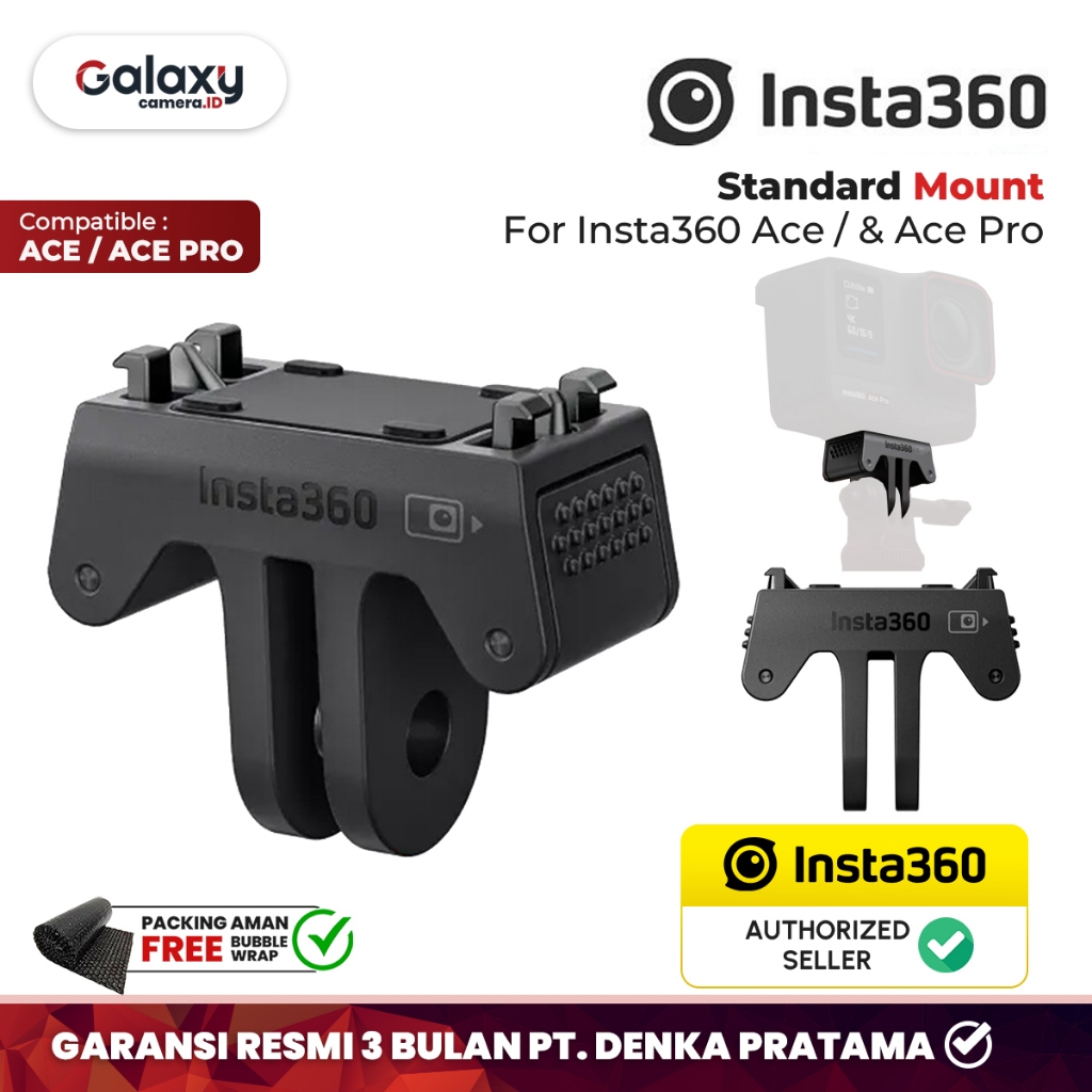 Jual Insta360 Ace & Ace Pro Standard Mount for Insta 360 Mounting ...