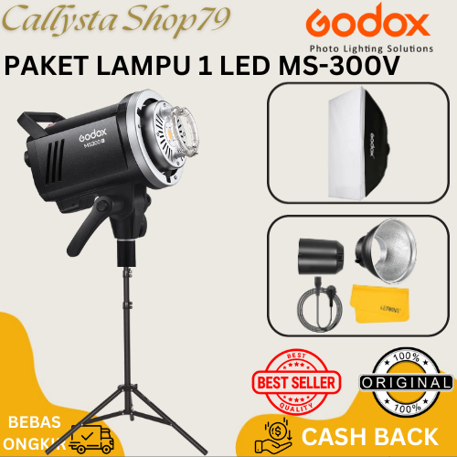 Jual GODOX MS-300V MS 300 PAKET LAMPU STUDIO FLASH MONOLIGHT | Shopee ...