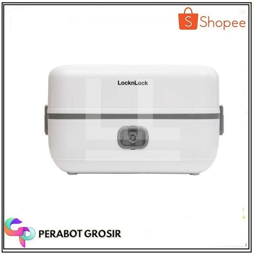 Jual Lunch Box Electric Locknlock Ejr286wht 1,1 Liter | Shopee Indonesia