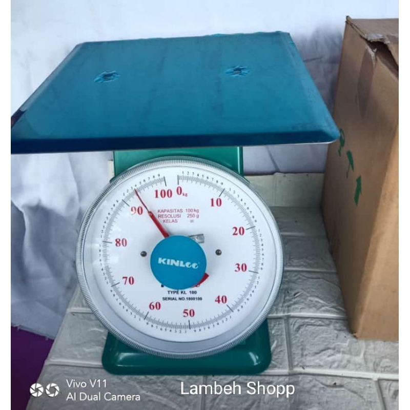 Jual Timbangan kinlee 100 kg Timbangan Besi Batam | Shopee Indonesia