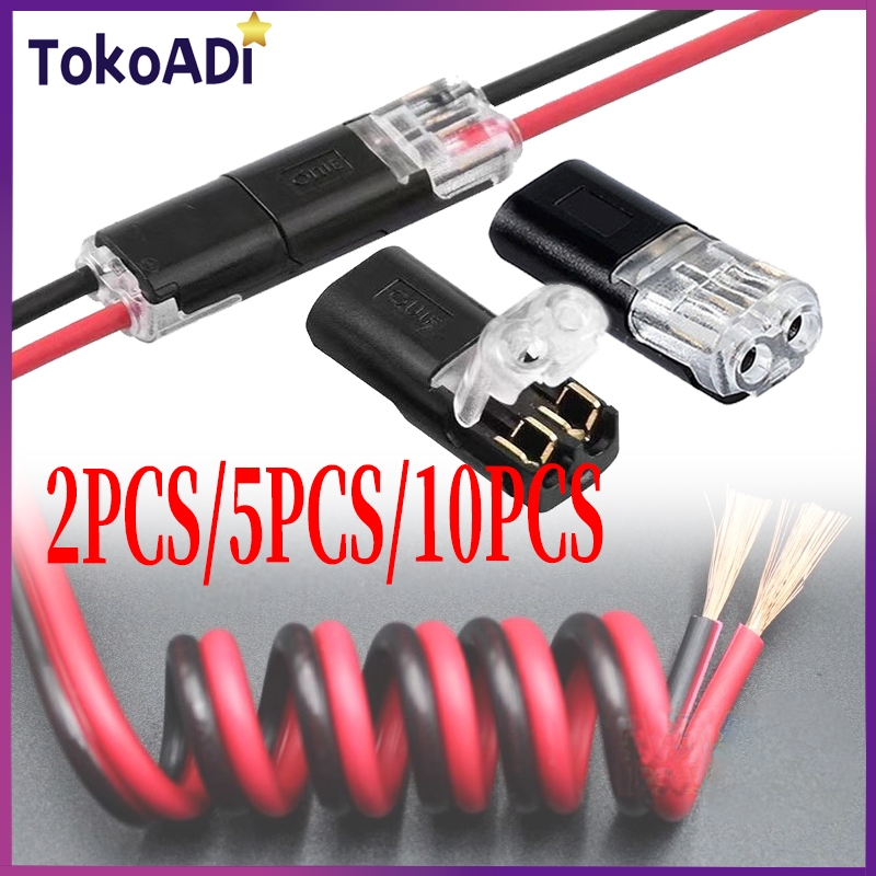 Jual 10pcs Terminal Kabel Konektor Klip Quick Connect Cable Waterproof ...