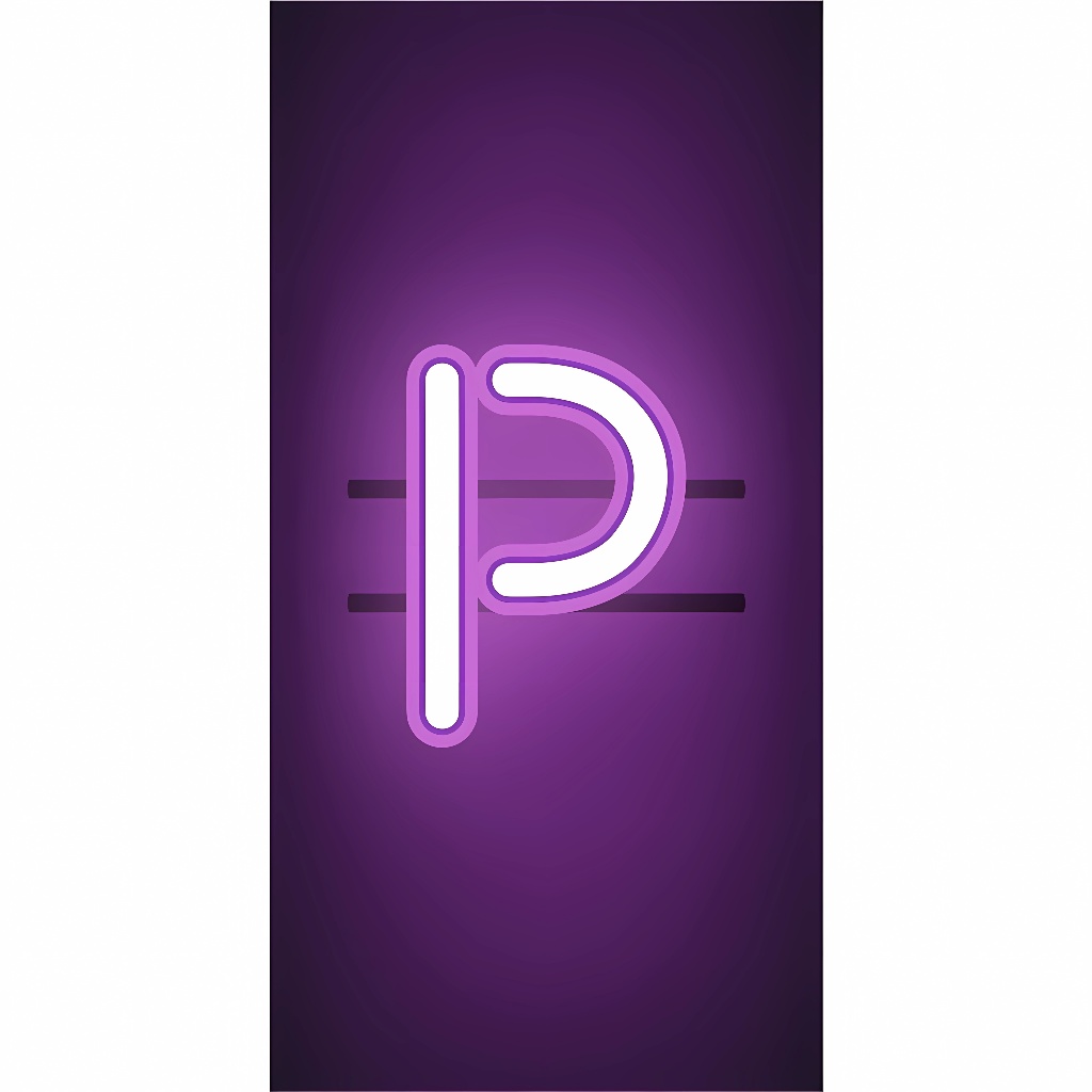 Jual hiasan dinding huruf motif neon ungu custom nama abjad alfabet ...