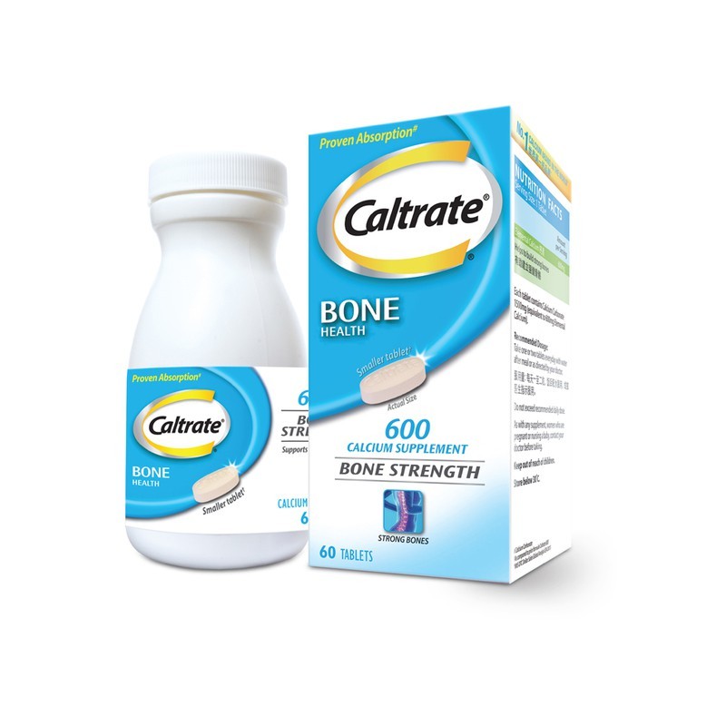 Jual Caltrate 600 Calcium Supplement// Bone Strength// Singapore ...