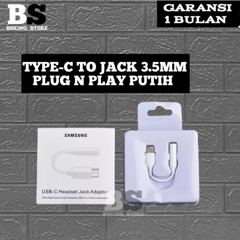Jual USB-C Headset Jack Adapter samsung Jack Audio Converter Type-C to ...