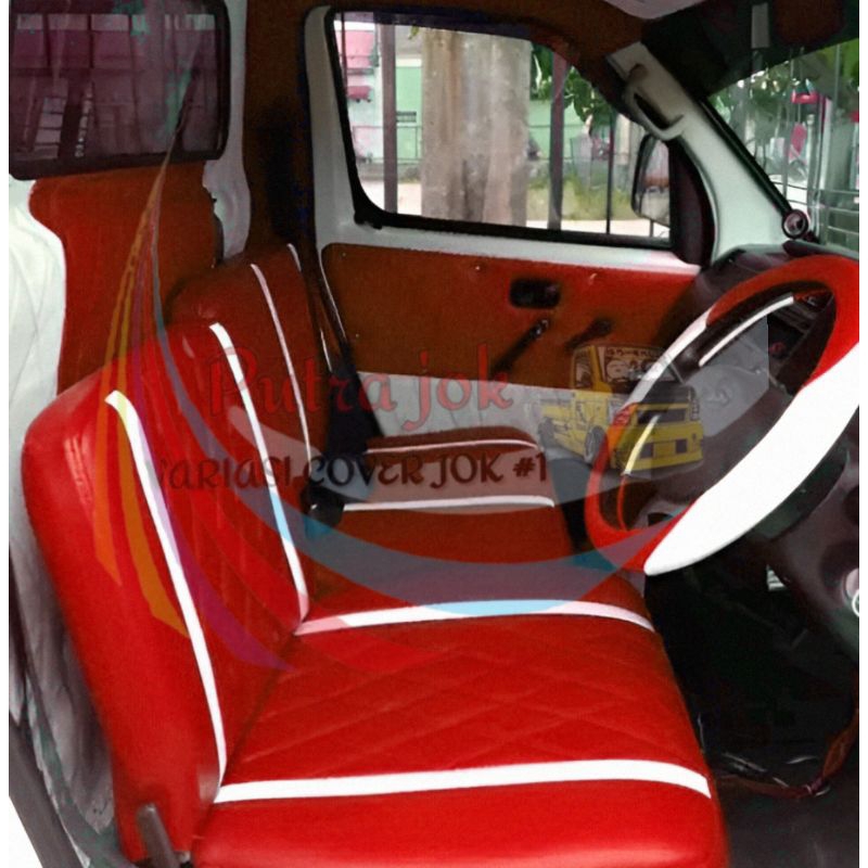 Jual sarung jok grandmax,carry futura,L300 pick up motif wajik | Shopee ...