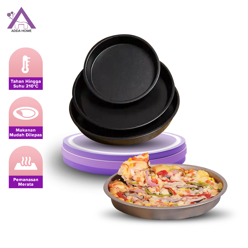 Jual Loyang Baking Tray Kue Pizza High Carbon Steel Anti Lengket Bulat ...