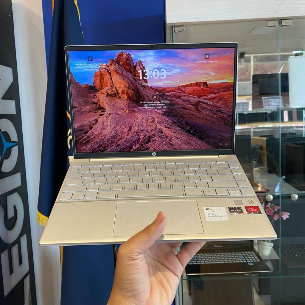 Jual LAPTOP DESAIN HP R5/16/512GB SLIM ELEGAN | Shopee Indonesia