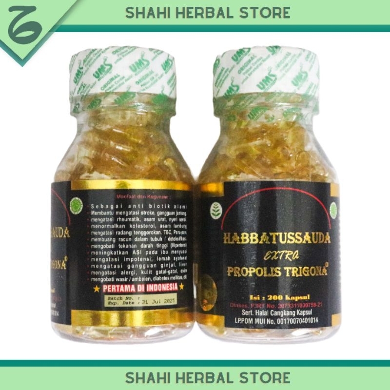 Jual Habbatusauda Habatusauda Extra Propolis Trigona UMS ORIGINAL Asli ...