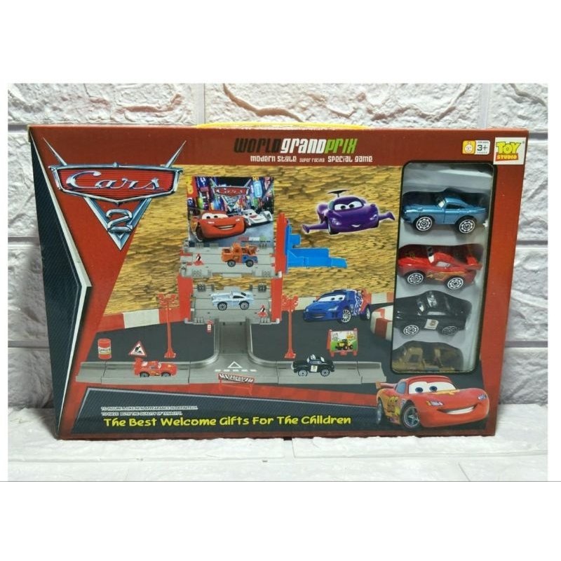 Jual Mainan Kendaraan Mobil Mobilan Parking Garage Cars.. Mainan Parkir ...