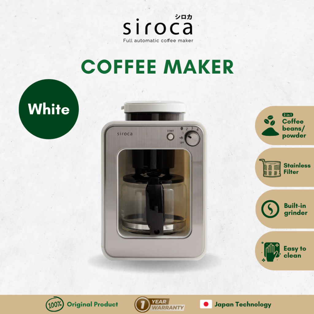 Jual Siroca Fully Automatic Coffee Maker - Mesin Kopi 3 in 1 Digital ...