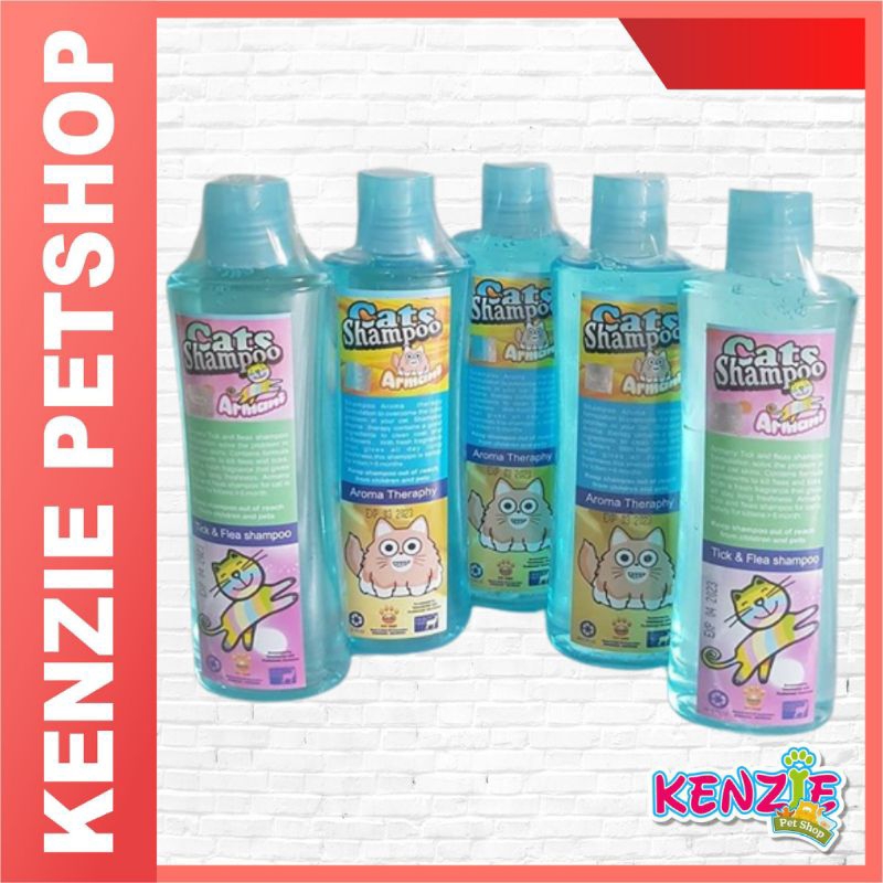 Jual Shampoo Kucing Armany Aroma Therapy/Tick & Flea 200 ML | Shopee ...