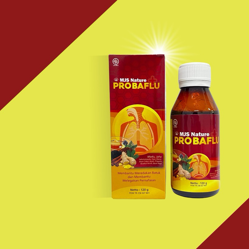 Jual Obat Batuk dan Flu Herbal MJS Nature PROBAFLU | Shopee Indonesia