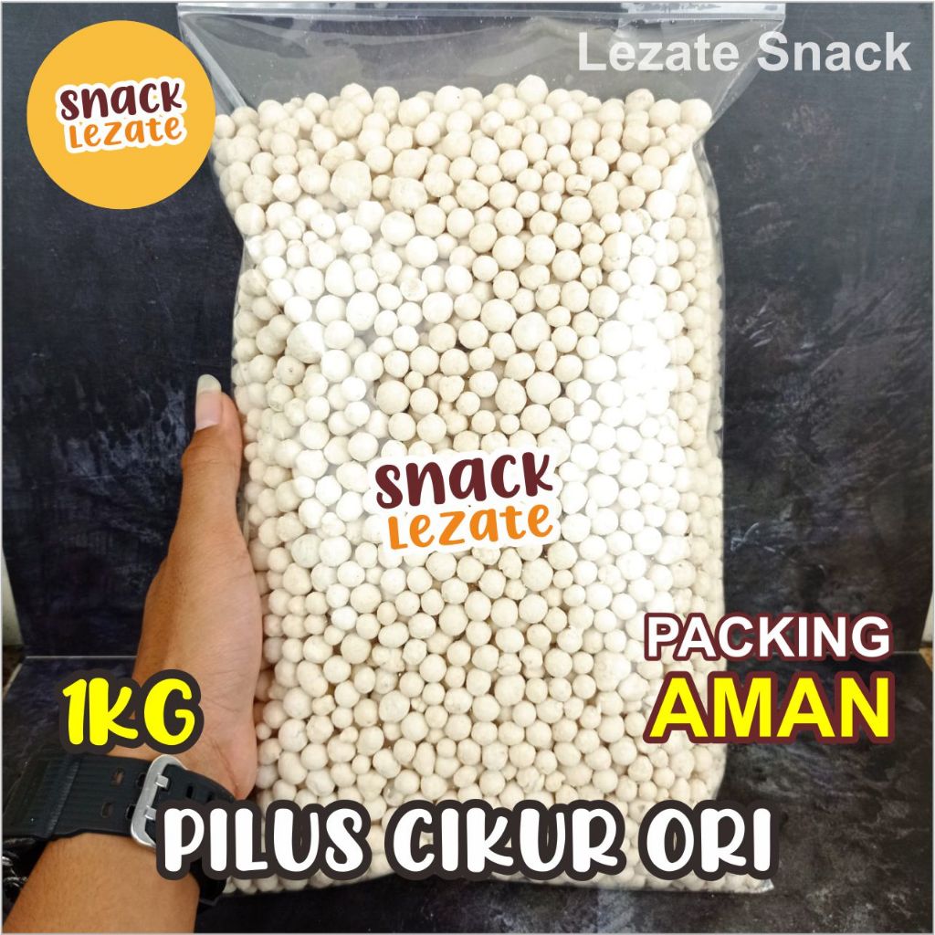 Jual Pilus Cikur 1kg Gurih Murah Enak Topping Seblak / Pilus Kencur ...