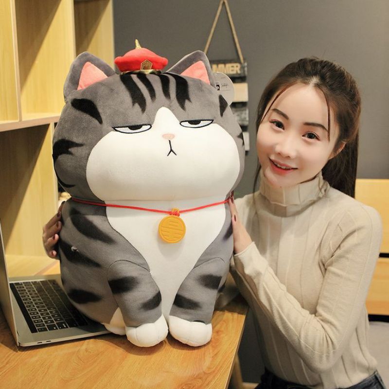Jual Boneka Furyu Cat Kucing Mahkota 50cm kado hadiah anak kekasih ultah | Shopee Indonesia