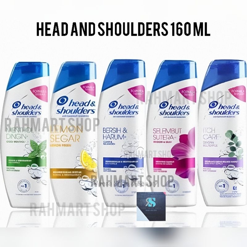 Jual HEAD AND SHOULDERS Shampoo 160ml - Cool Menthol - Selembut Sutra ...