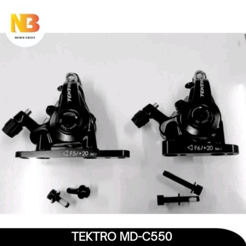 Jual Caliper Disc Brake Tektro MD-C550 Road - Kaliper 2 piston Mechanical Disc Brake rem sepeda ...