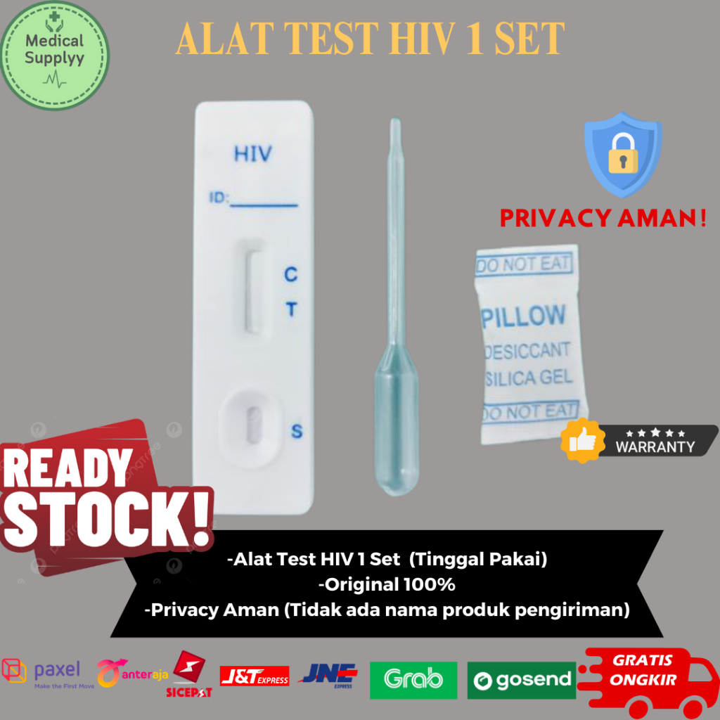 Jual Alat Test HIV Mandiri 1 Set Lengkap | Shopee Indonesia