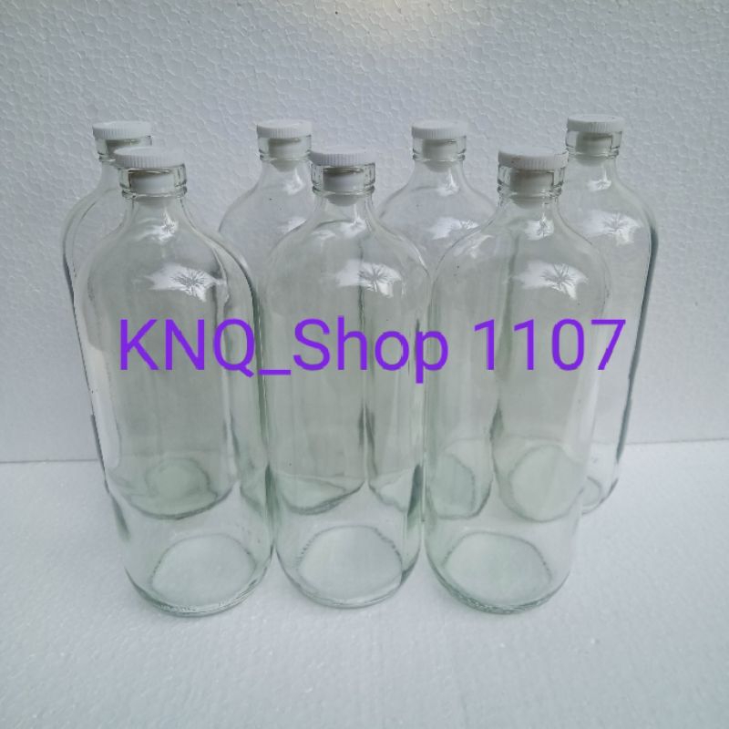 Jual BOTOL KACA 1 LITER / BOTOL JAMU / BOTOL BENSIN / BOTOL MINUMAN ...